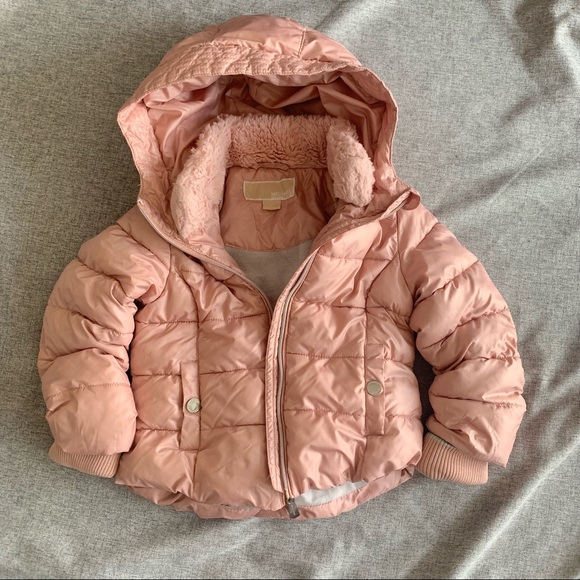 MICHAEL Michael Kors | Jackets & Coats | Michael Kors Light Pink Puffer ...